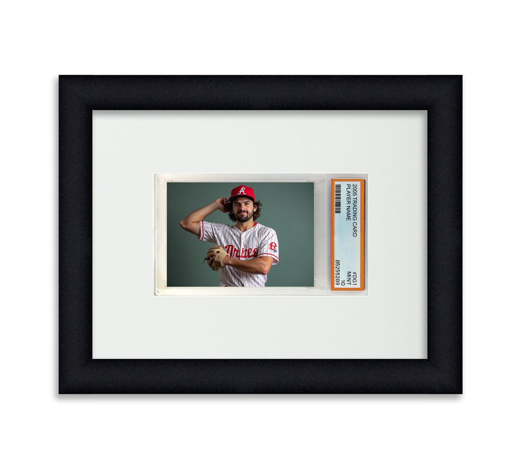 Framed Card Display - 1 Opening for a PSA Graded Slab – Card Frame Shop