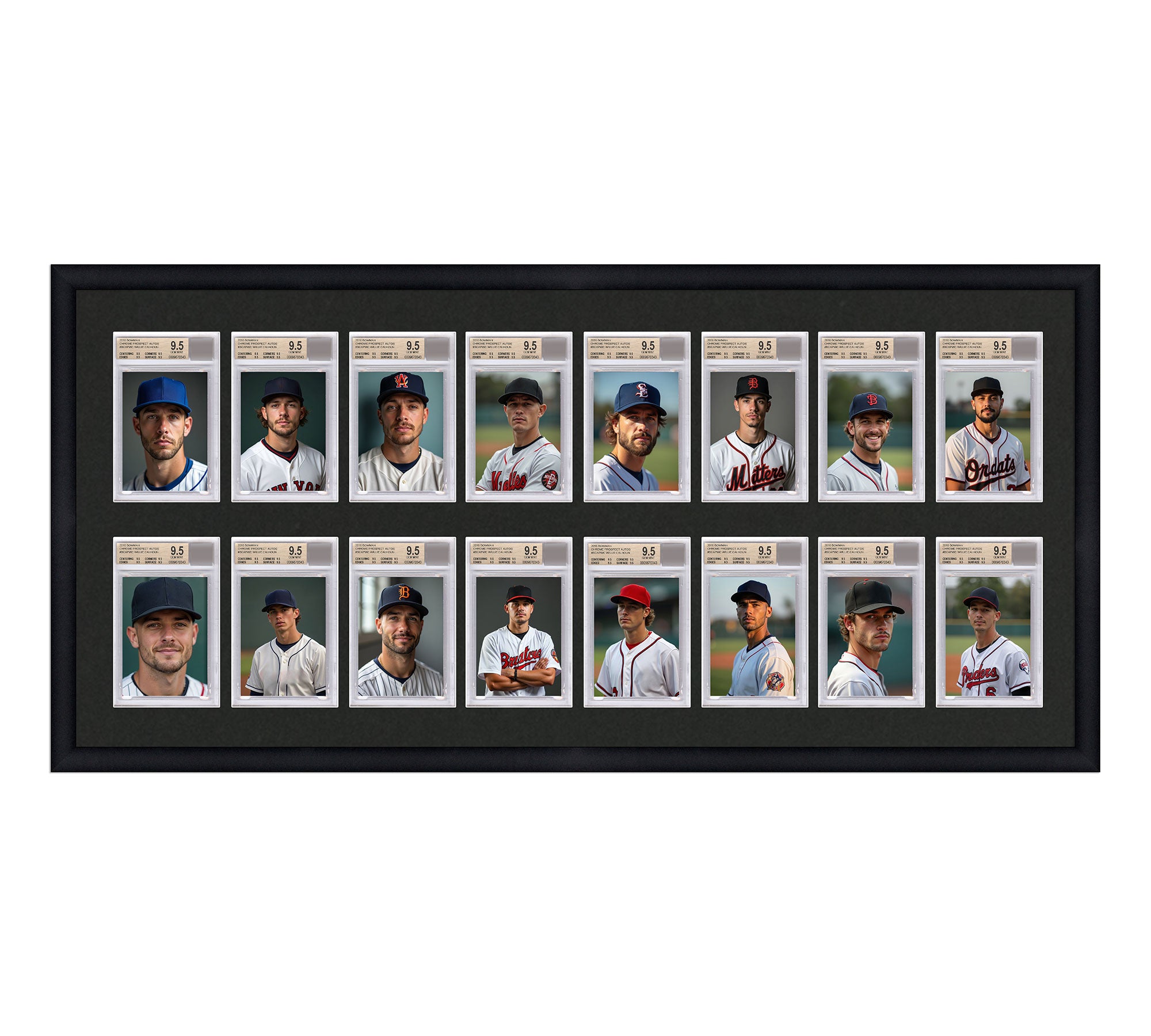 Card Frame Display - 16 Openings for BGS Graded Slabs – Card Frame Shop