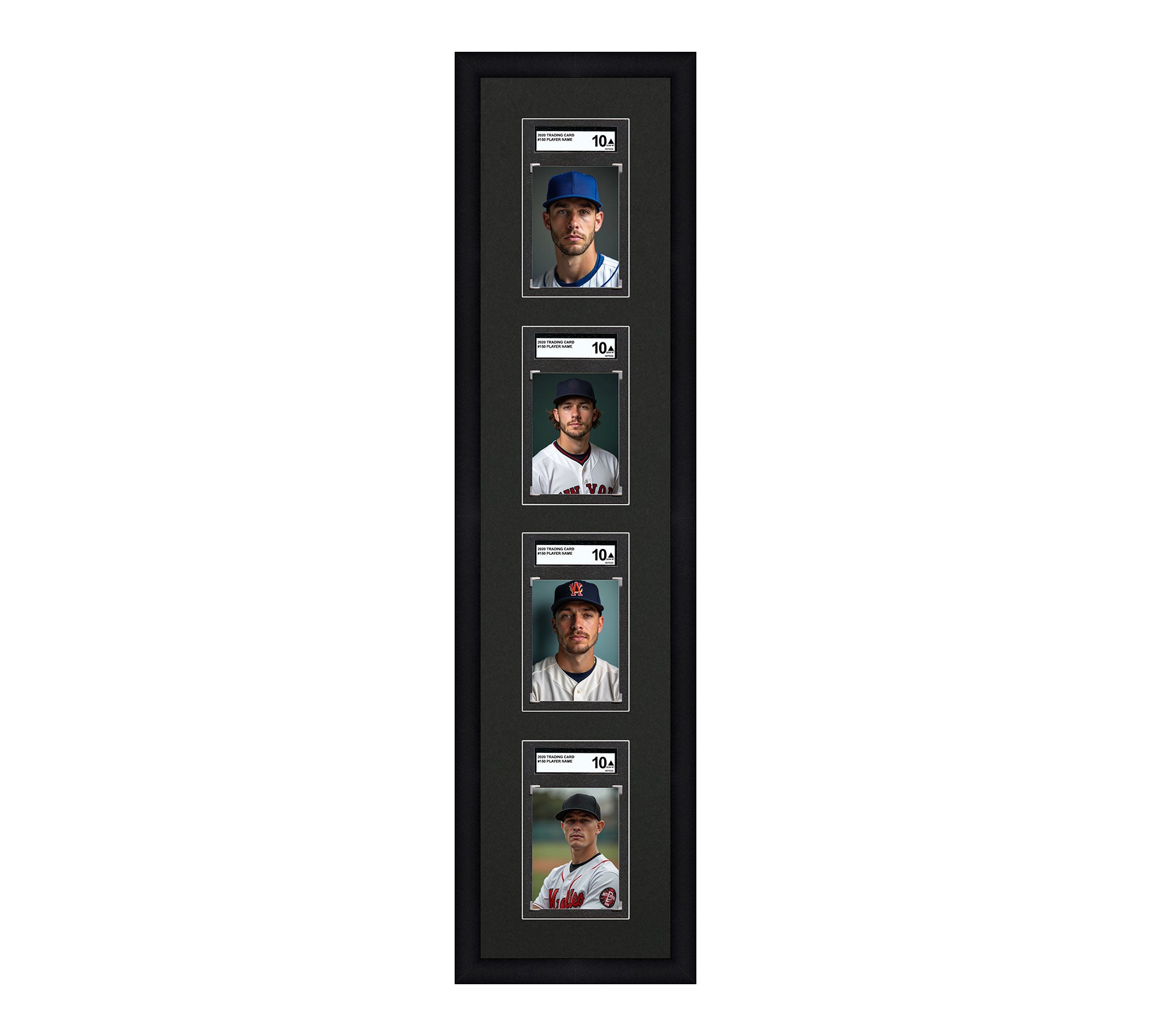 Card Frame Display - 4 Openings for SGC Graded Slabs – Card Frame Shop
