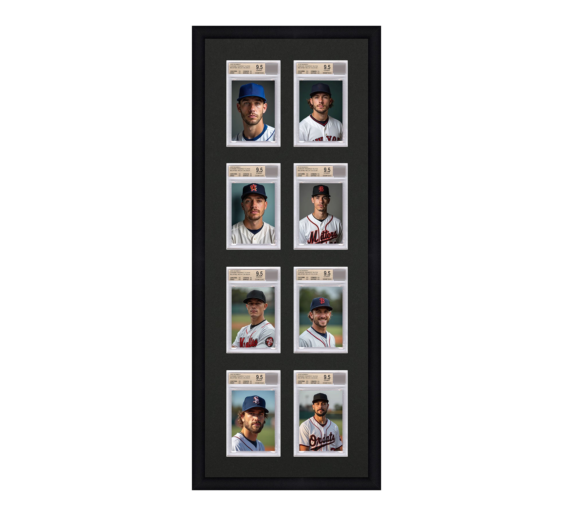 Card Frame Display - 8 Openings for BGS Graded Slabs – Card Frame Shop