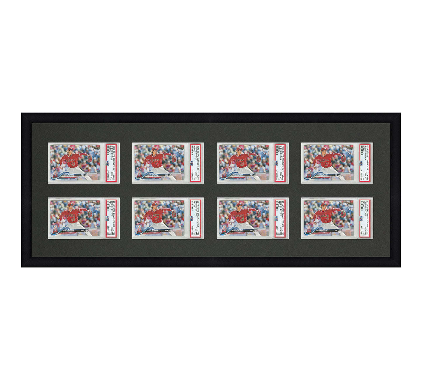 Card Frame Display - 8 Openings for PSA Graded Slabs – Card Frame Shop