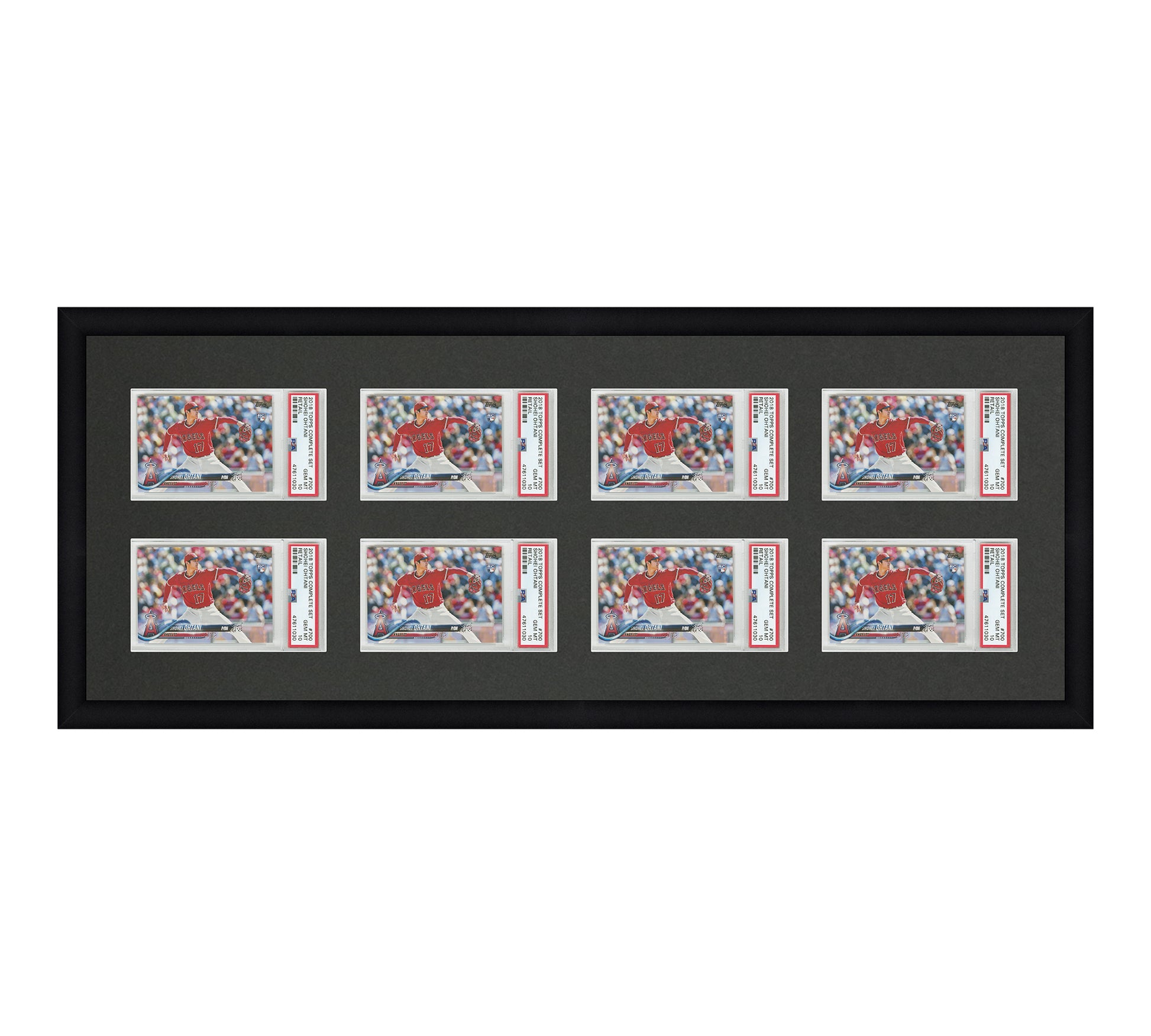 Card Frame Display - 8 Openings for PSA Graded Slabs – Card Frame Shop