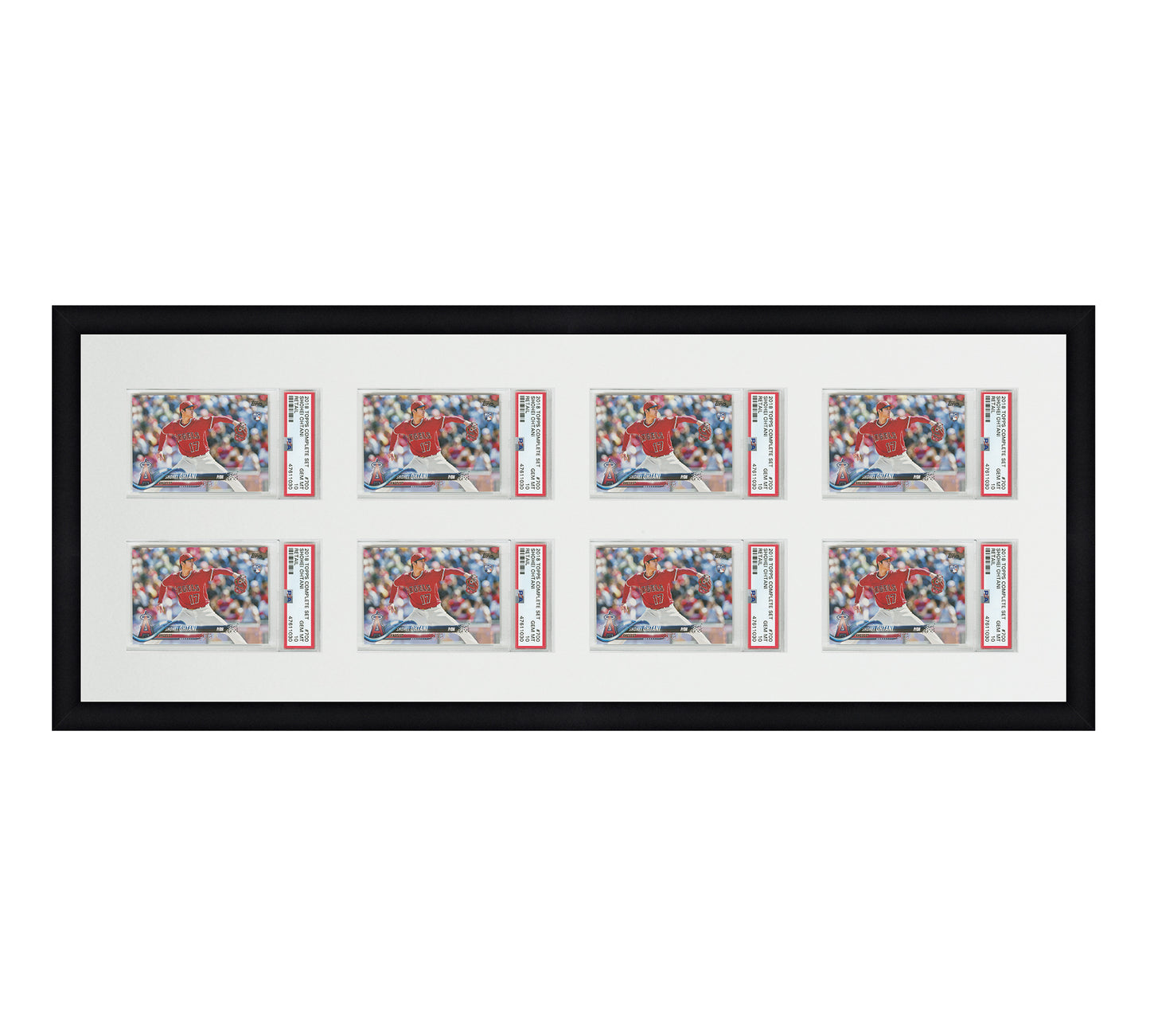 Card Frame Display - 8 Openings for PSA Graded Slabs – Card Frame Shop