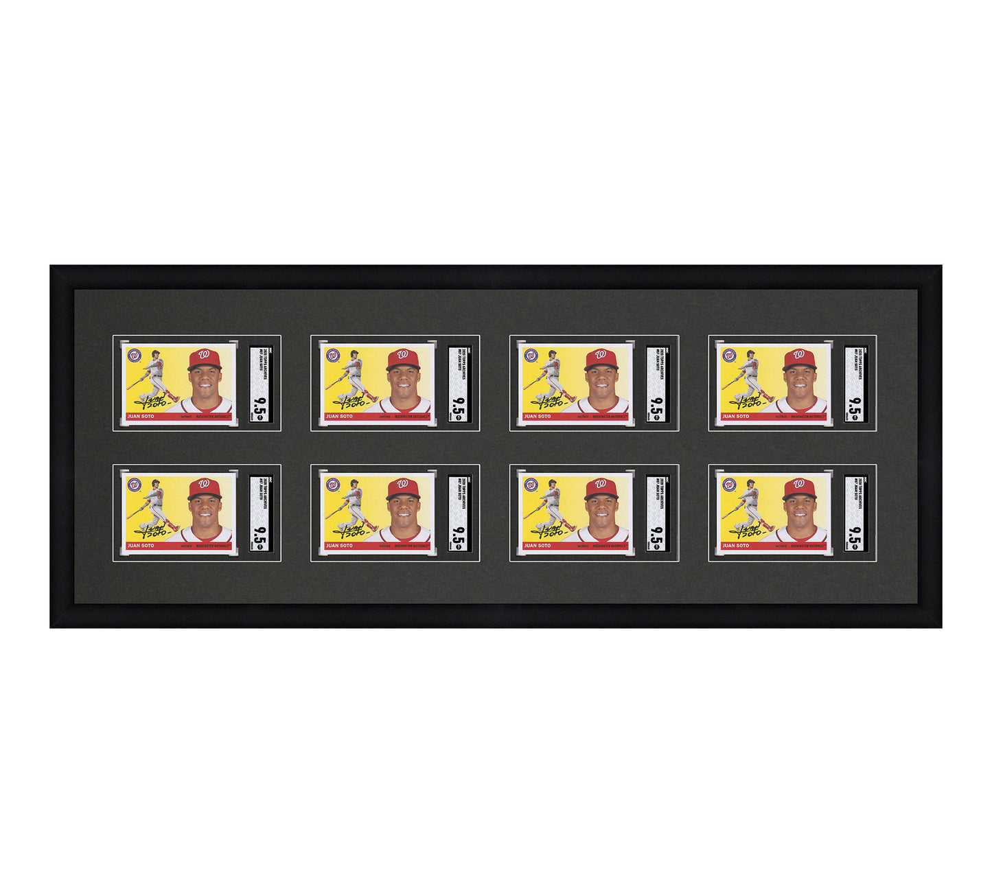 Card Frame Display - 8 Openings for SGC Graded Slabs – Card Frame Shop