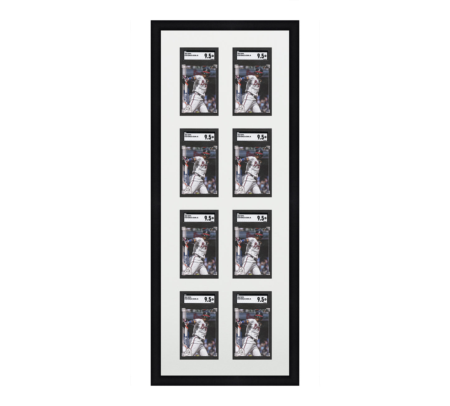 Card Frame Display - 8 Openings for SGC Graded Slabs – Card Frame Shop