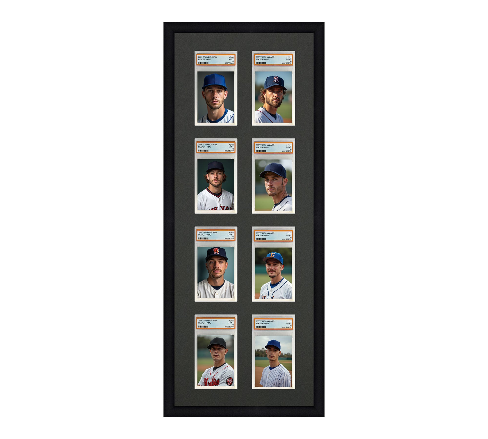 Card Frame Display - 8 Openings for PSA Graded Slabs – Card Frame Shop
