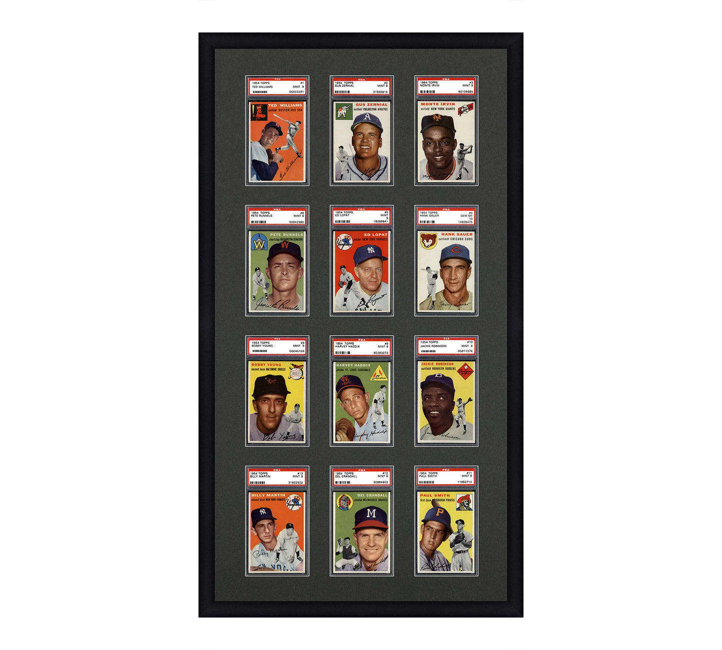 Card Frame Display - 12 Openings for PSA Graded Slabs – Card Frame Shop