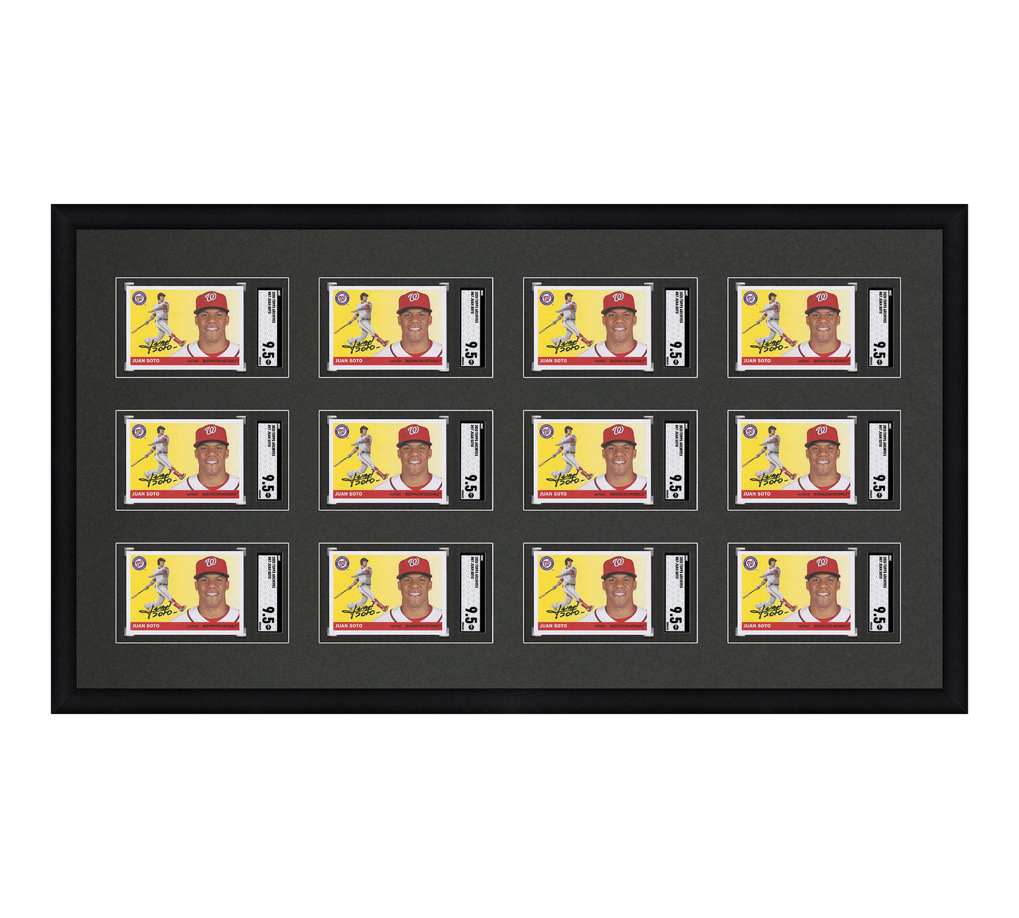 Card Frame Display - 12 Openings for SGC Graded Slabs – Card Frame Shop