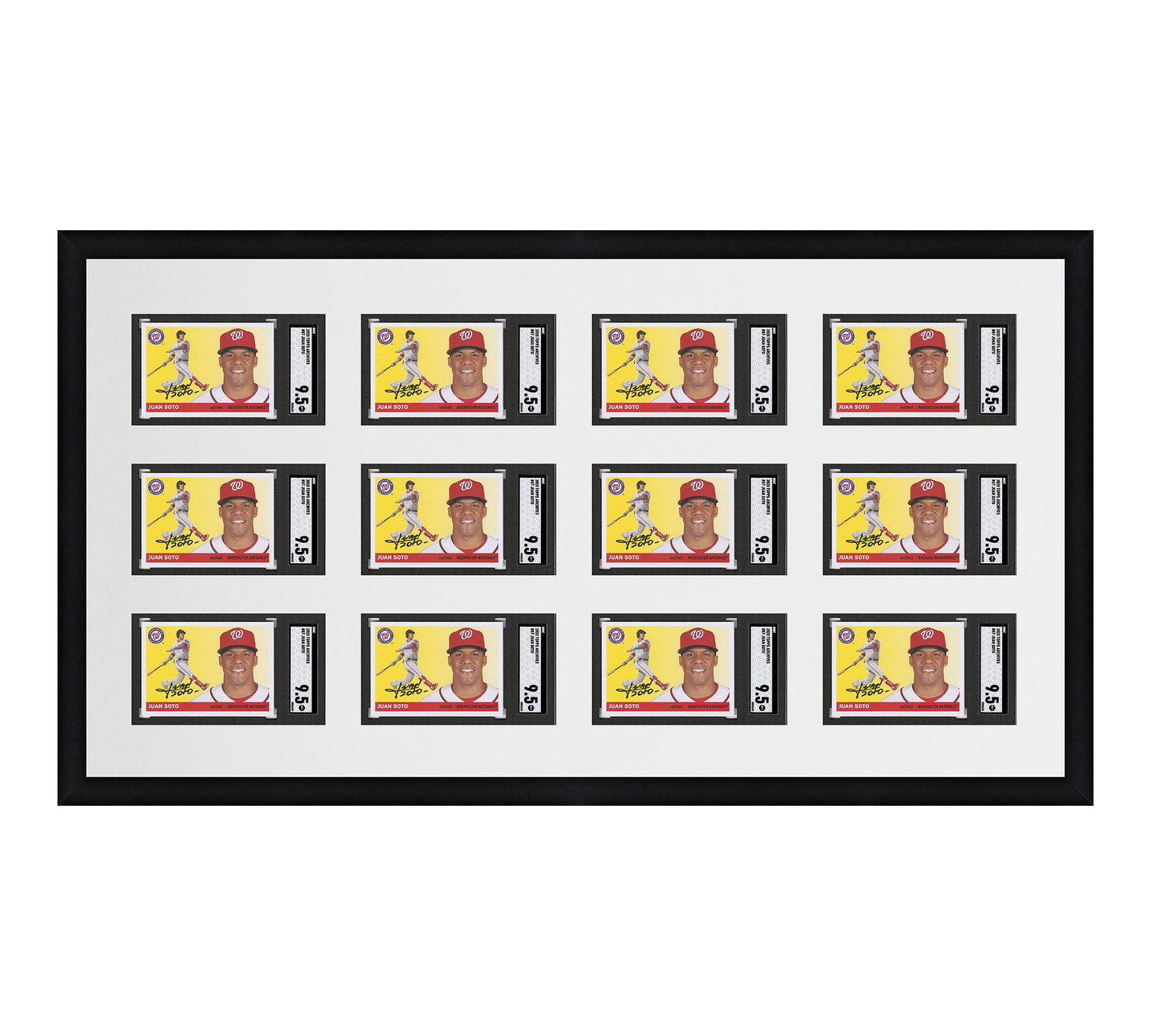 Card Frame Display - 12 Openings for SGC Graded Slabs – Card Frame Shop