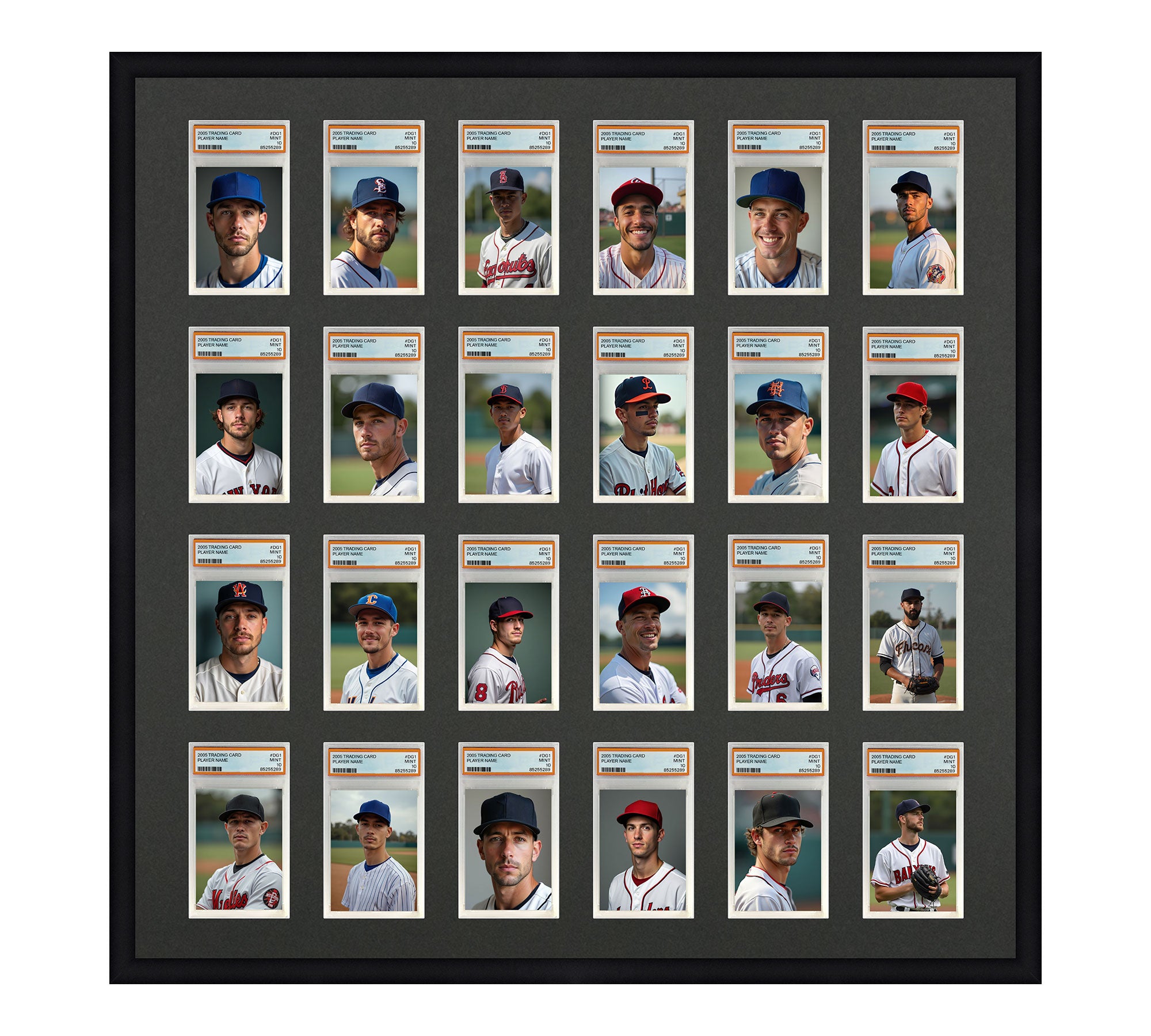 Card Frame Display - 24 Openings for PSA Graded Slabs – Card Frame Shop