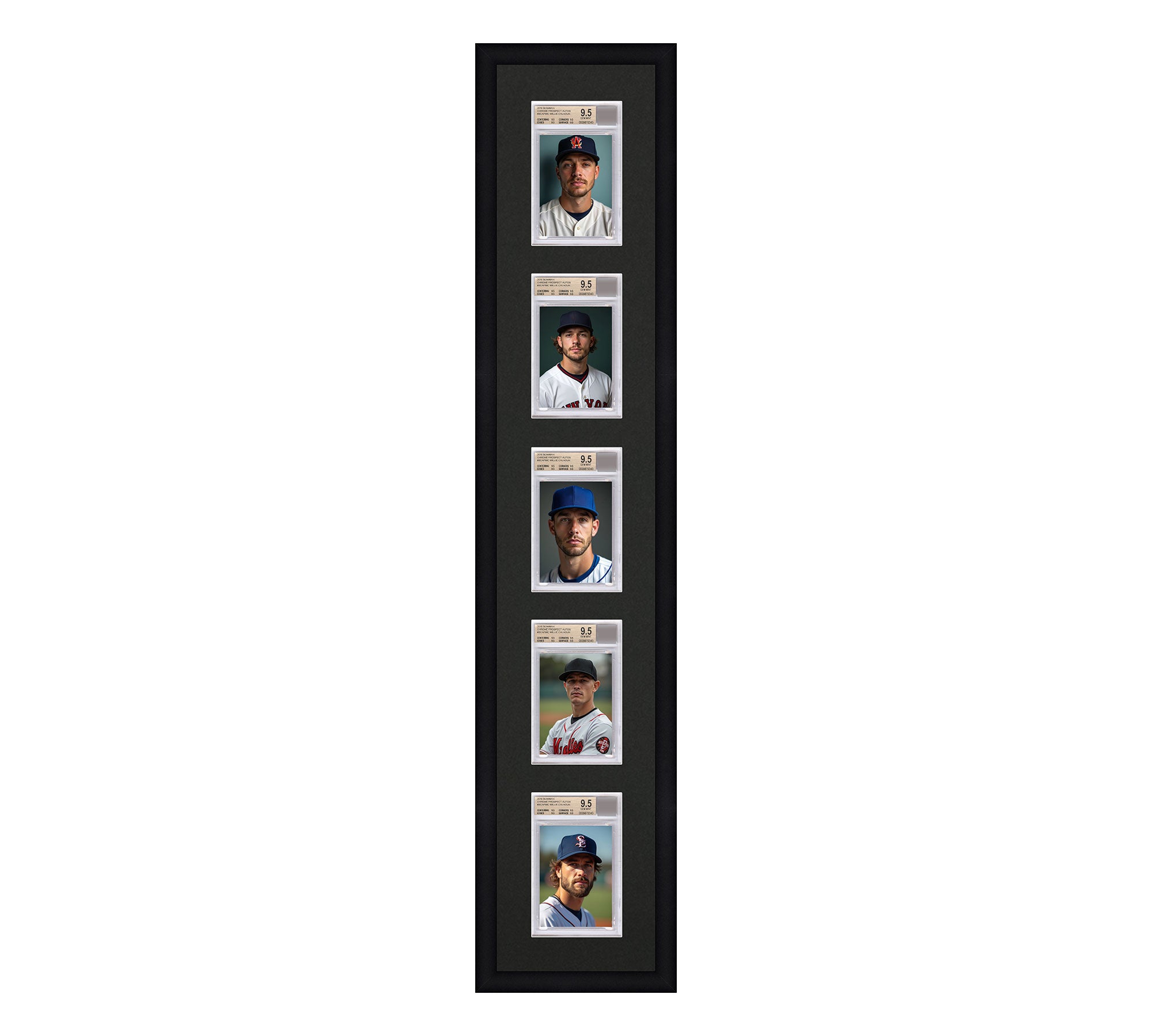 Card Frame Display - 5 Openings for BGS Graded Slabs – Card Frame Shop