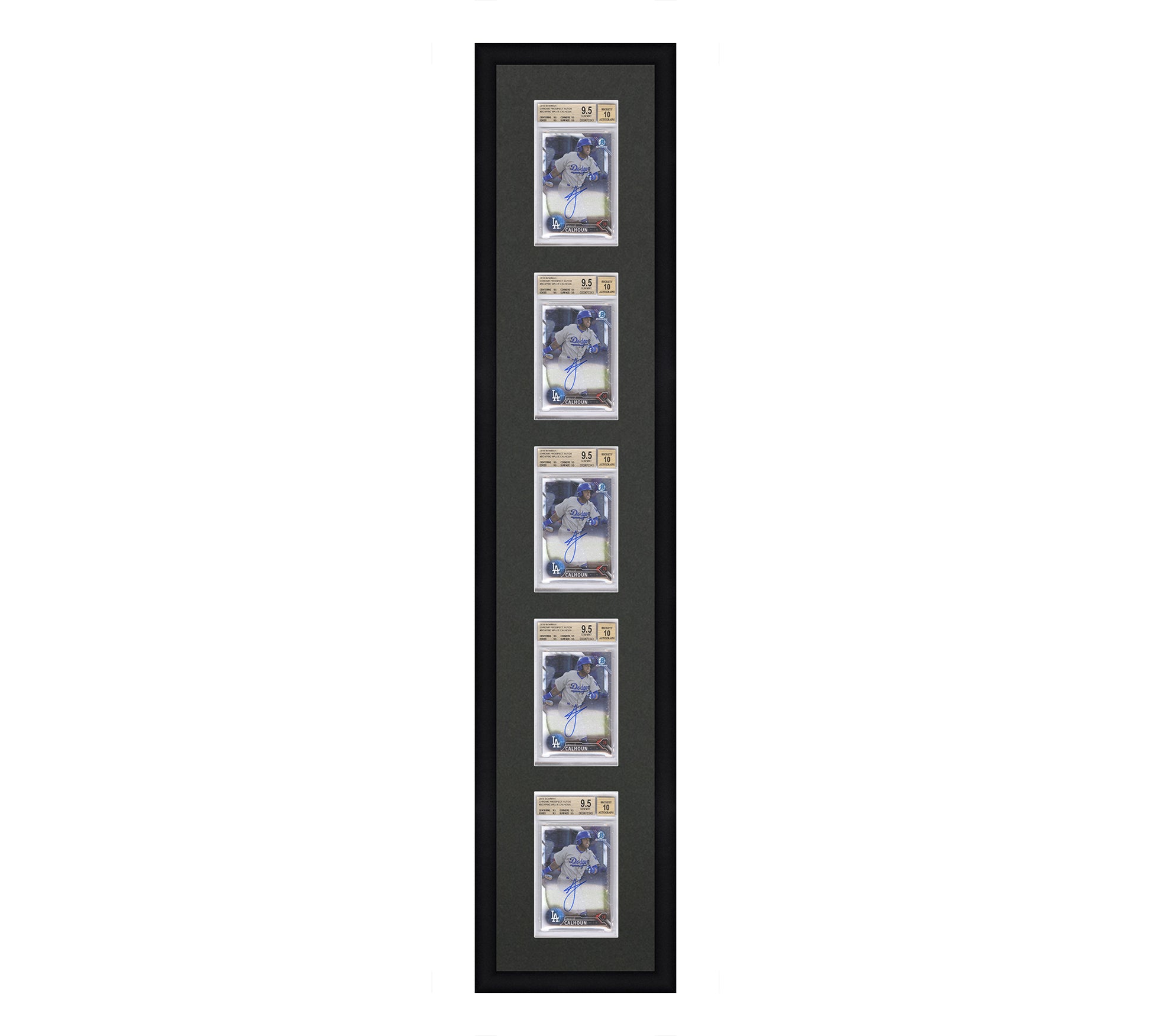 Card Frame Display - 5 Openings for BGS Graded Slabs – Card Frame Shop