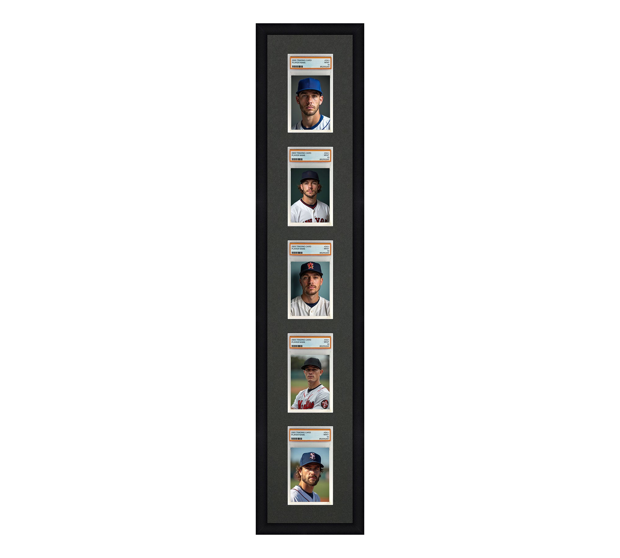 Card Frame Display - 5 Openings for PSA Graded Slabs – Card Frame Shop