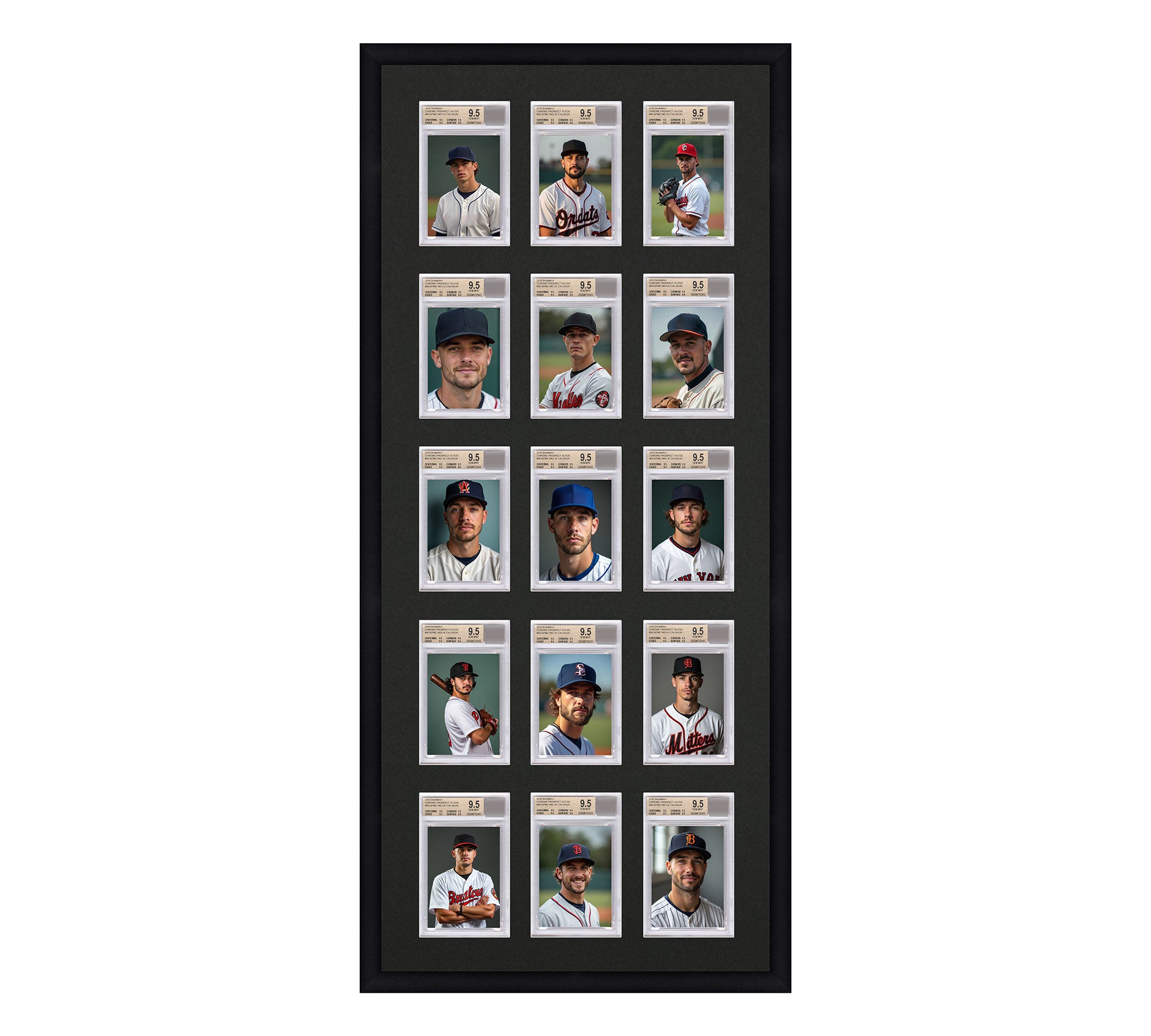 Card Frame Display - 15 Openings for BGS Graded Slabs – Card Frame Shop