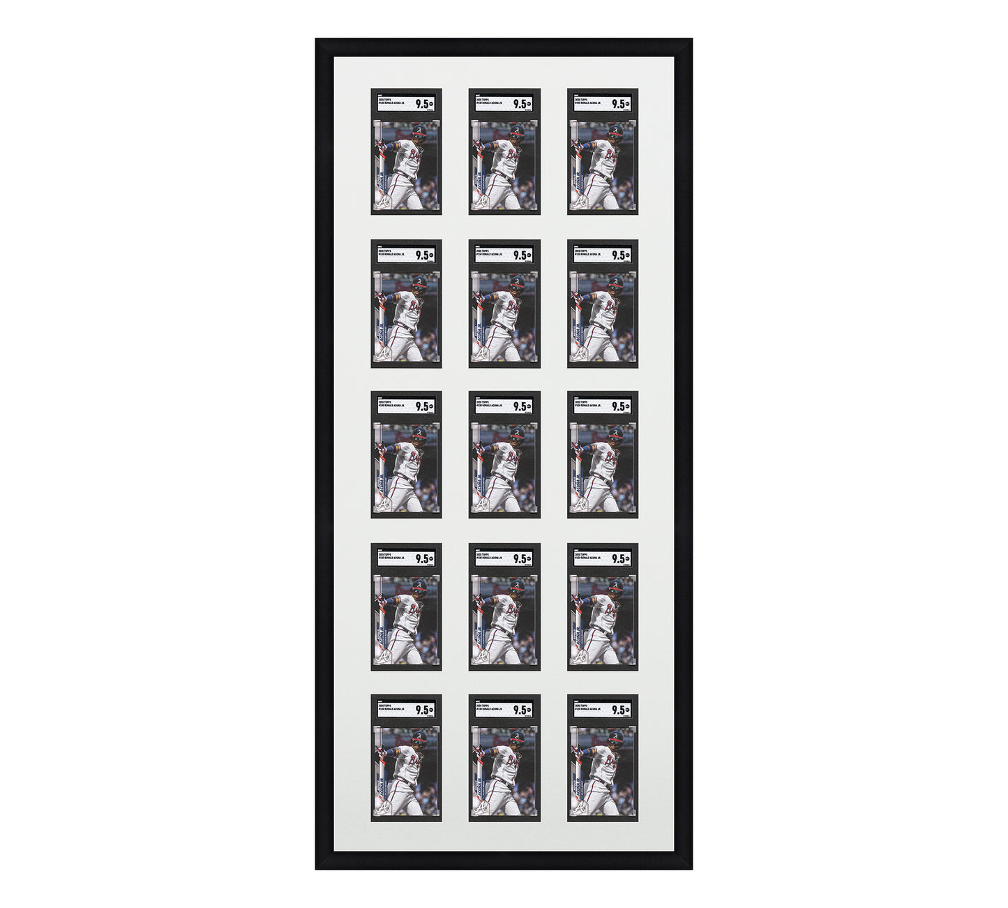 Card Frame Display - 15 Openings for SGC Graded Slabs – Card Frame Shop