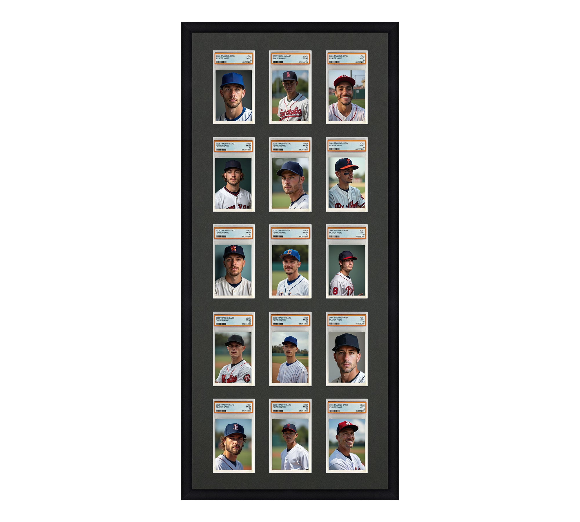 Card Frame Display - 15 Openings for PSA Graded Slabs – Card Frame Shop