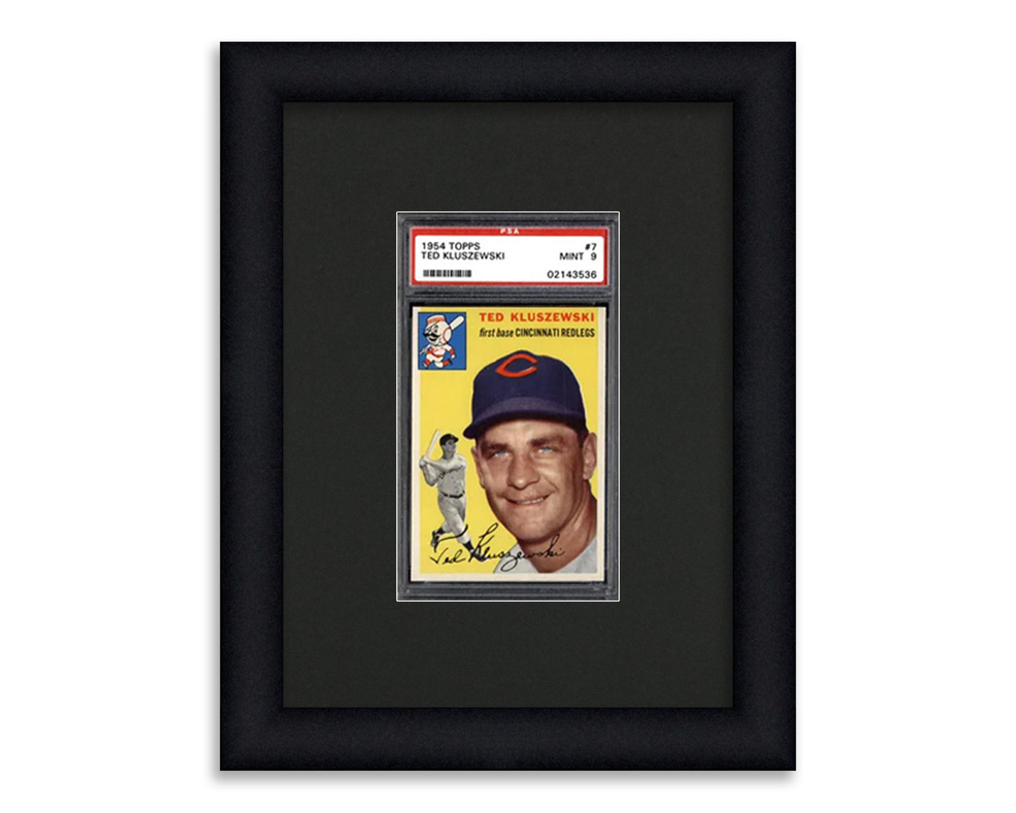 Framed Card Display - 1 Opening for a PSA Graded Slab – Card Frame Shop