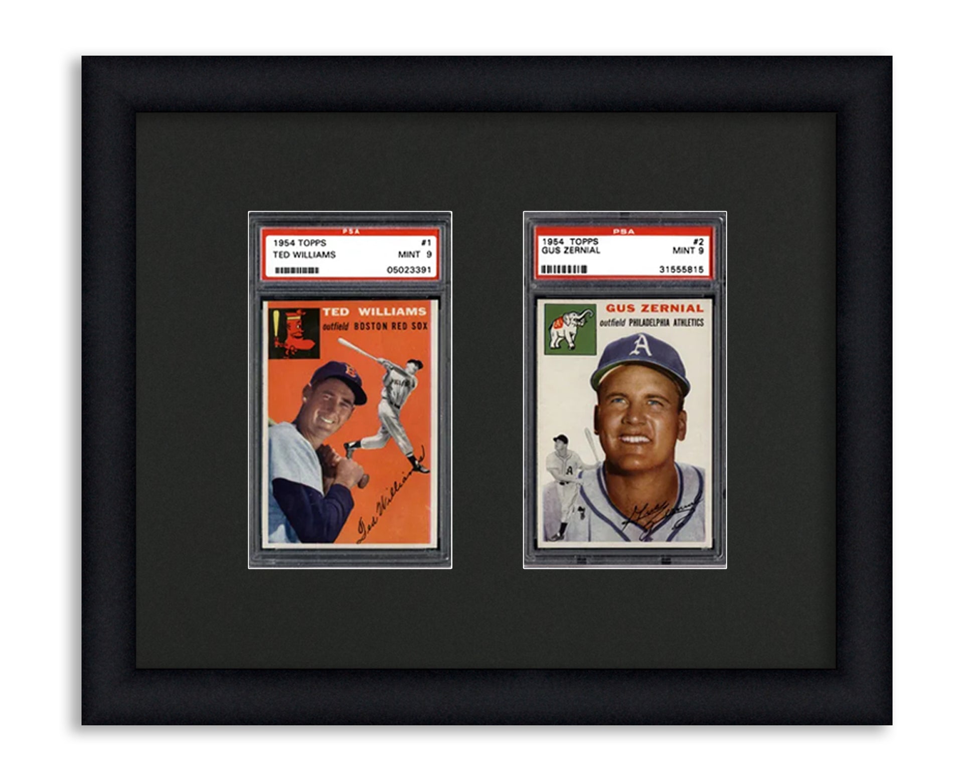 Card Frame Display - 2 Openings for PSA Graded Slabs – Card Frame Shop