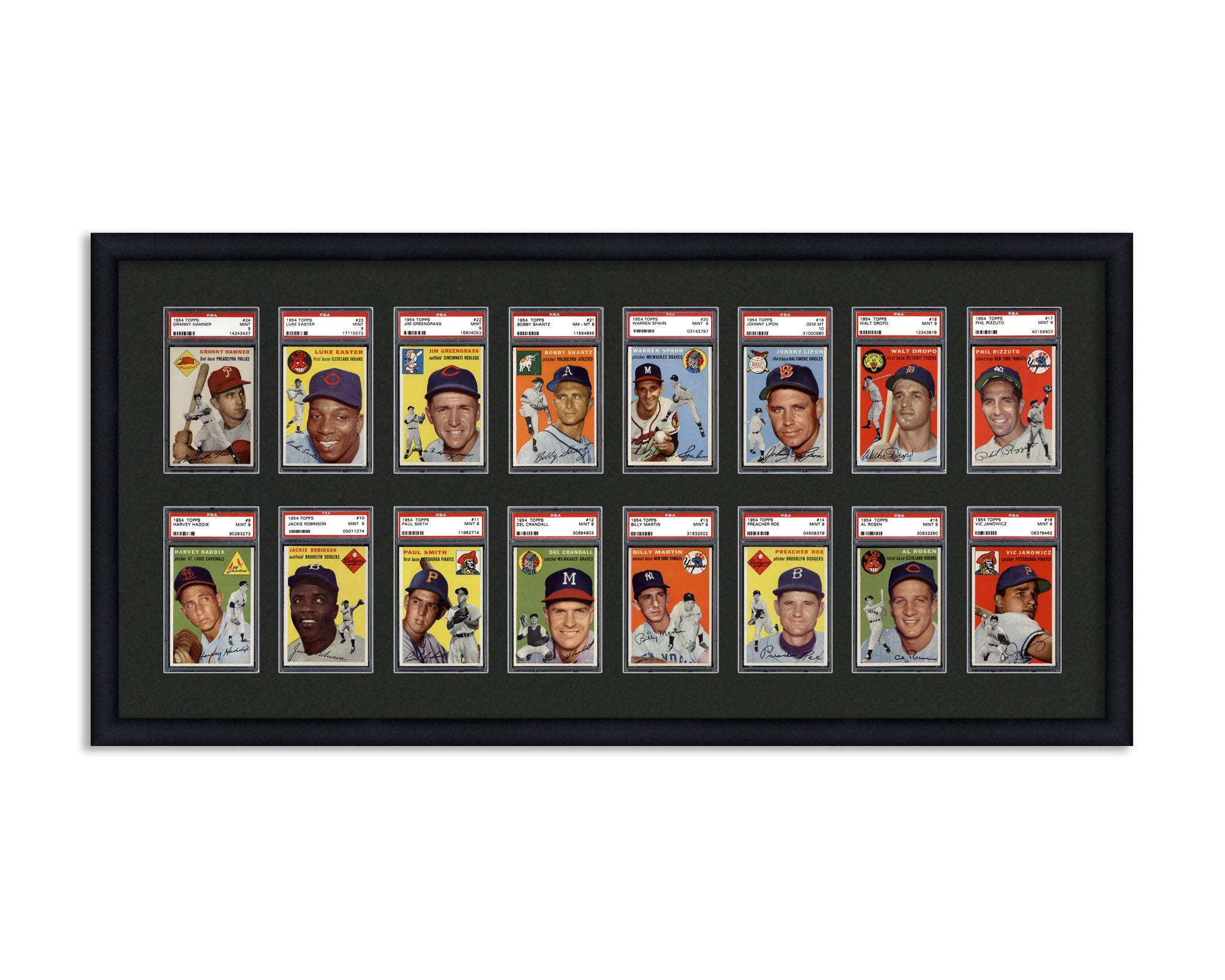 Card Frame Display - 16 Openings for PSA Graded Slabs – Card Frame Shop