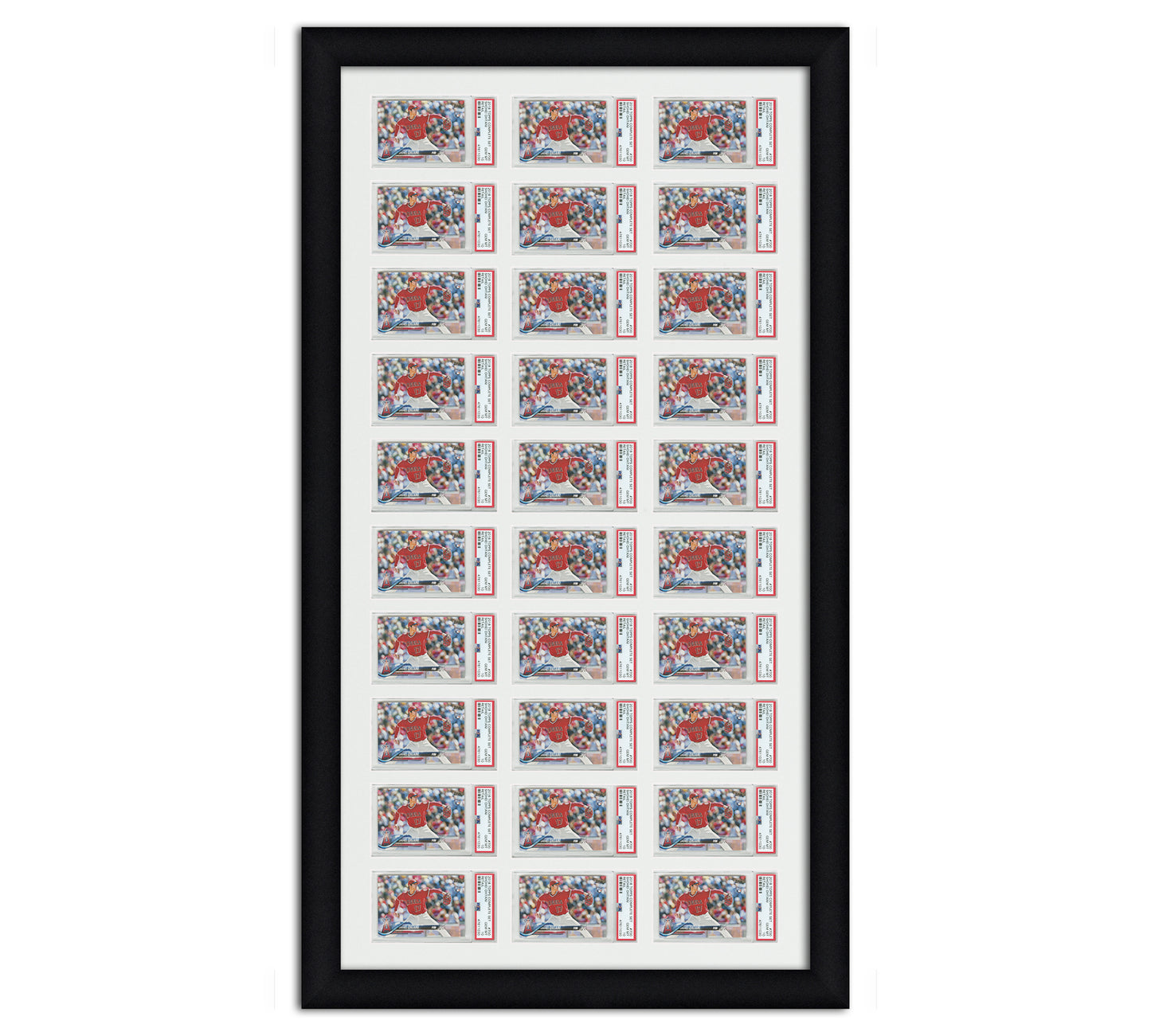 Card Frame Display - 30 Openings for PSA Graded Slabs – Card Frame Shop