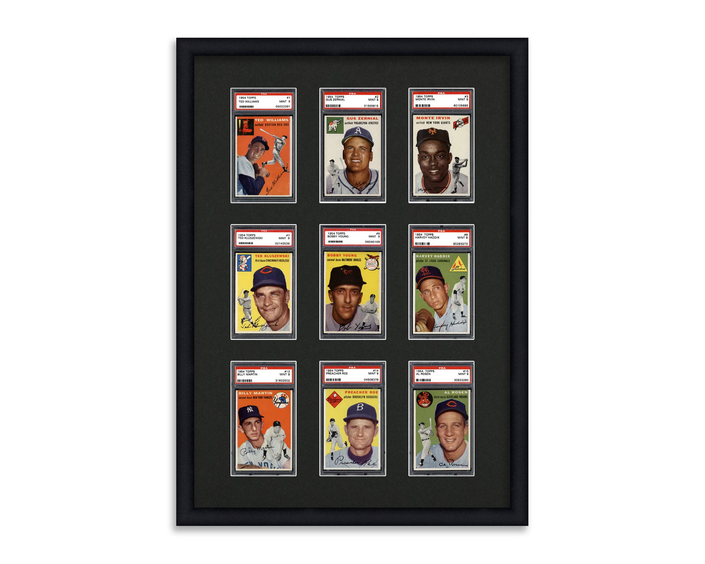 Card Frame Display - 9 Openings for PSA Graded Slabs – Card Frame Shop