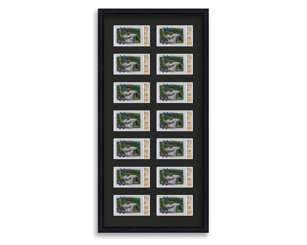 Card Frame Display - 14 Openings for BGS Graded Slabs – Card Frame Shop