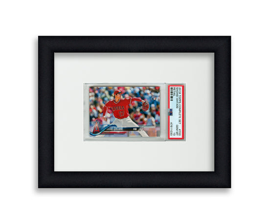 Framed Card Display - 1 Opening for a PSA Graded Slab – Card Frame Shop