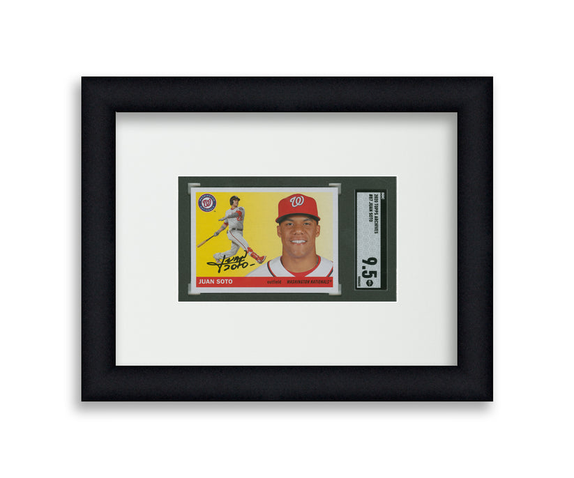 Framed Card Display - 1 Opening for an SGC Graded Slab – Card Frame Shop