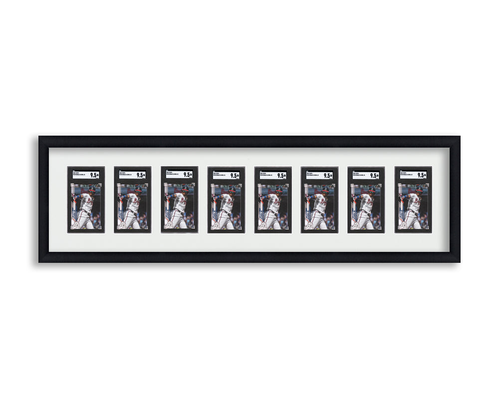 Card Frame Display - 8 Openings for SGC Graded Slabs – Card Frame Shop