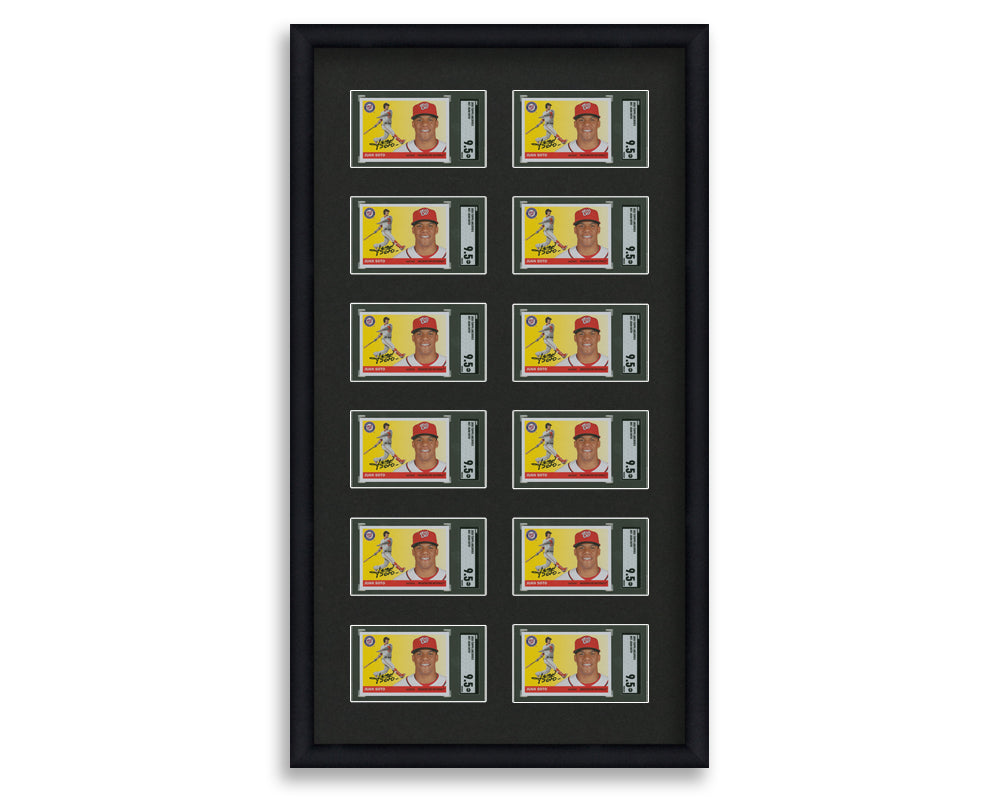 Card Frame Display - 12 Openings for SGC Graded Slabs – Card Frame Shop